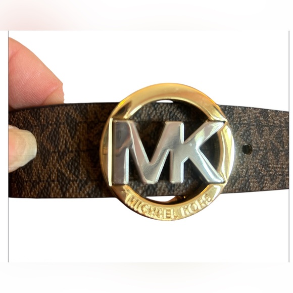 Michael Kors | Accessories | Michael Kors Reversible Leather Belt ...